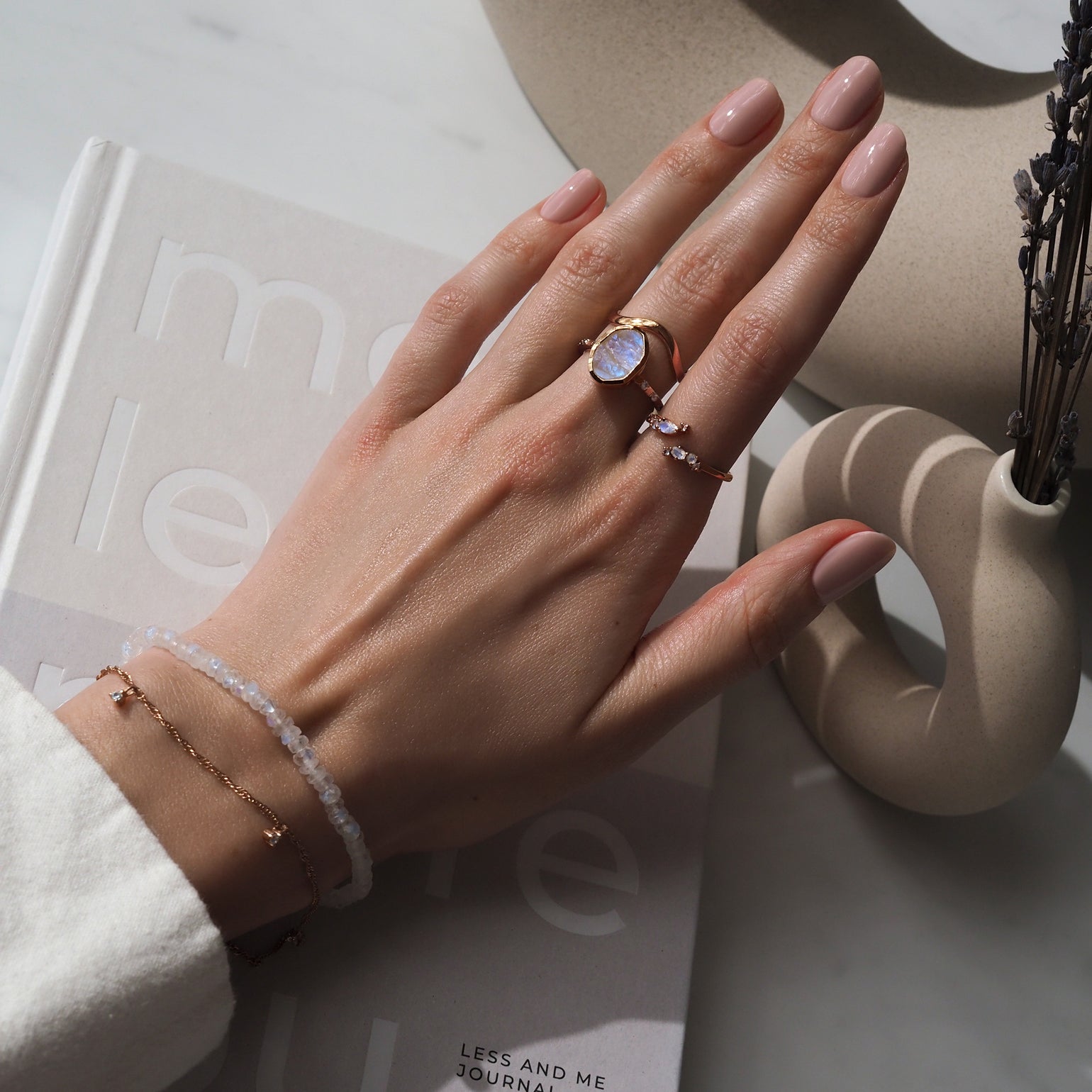 Raw Crystal Ring - Hypnotic – Moon Magic