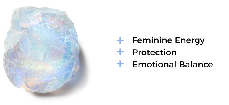 Moonstone Necklace - Gemini Zodiac Constellation – Moon Magic