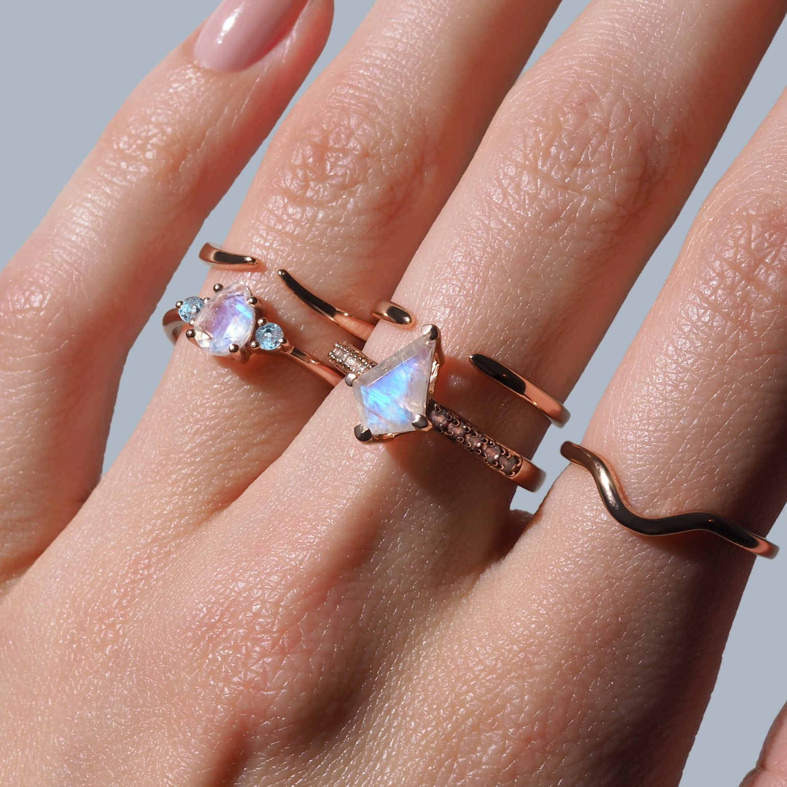 Moonstone Ring - Lania – Moon Magic