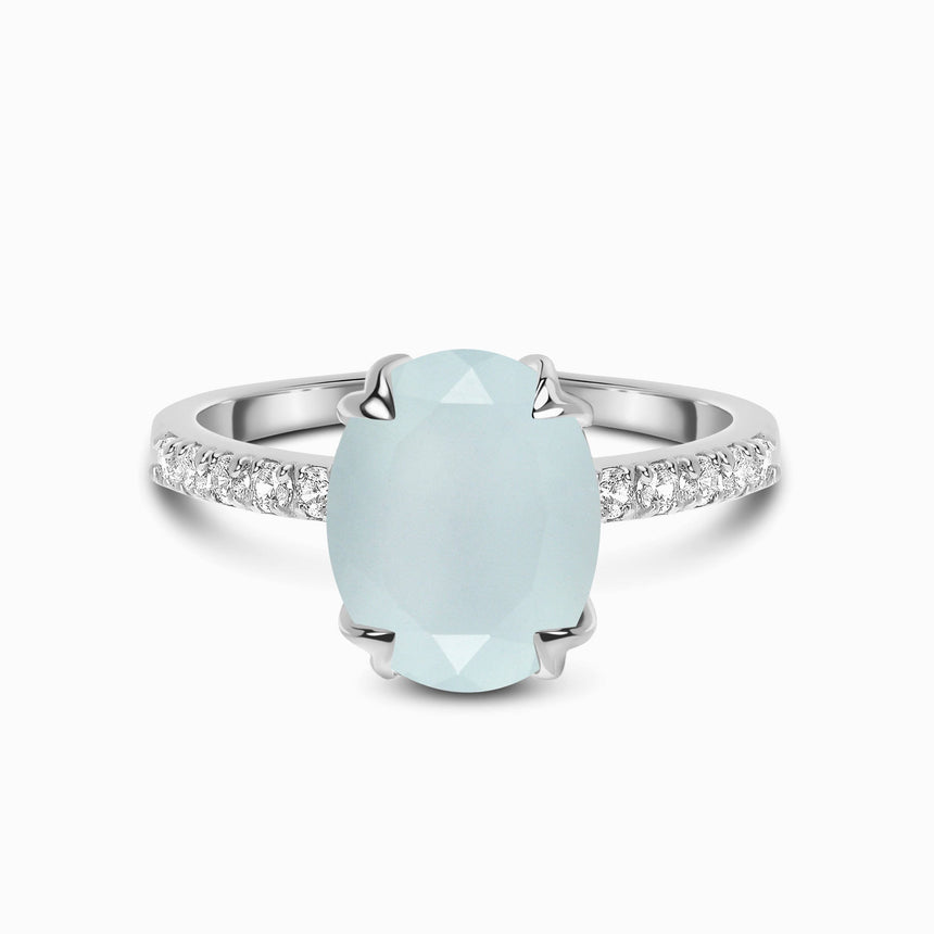 Aquamarine Promise Rings – Moon Magic