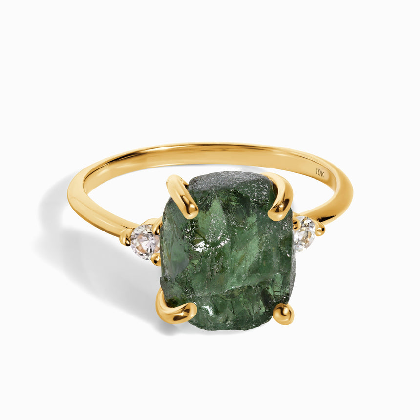 Raw & Solid Gemstone Rings – Moon Magic