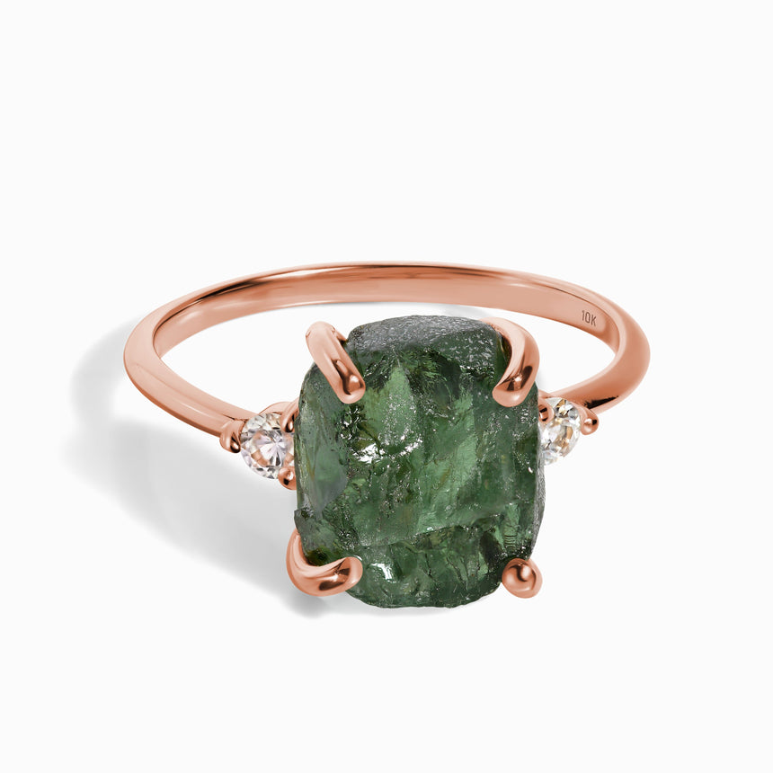 Raw & Solid Gemstone Rings – Moon Magic