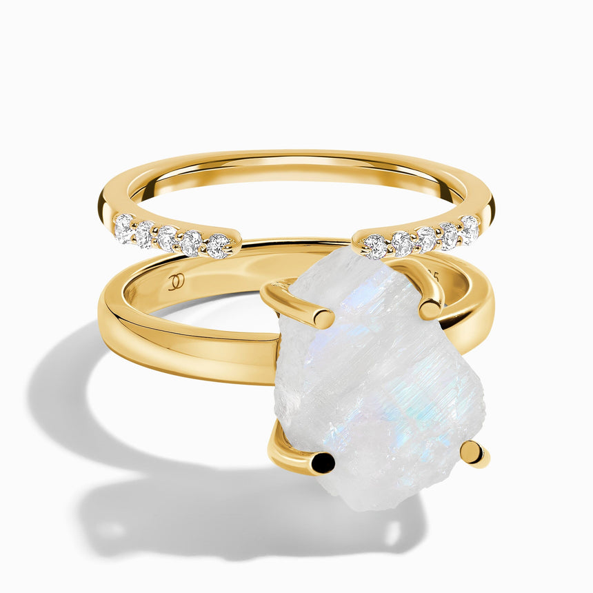 Moonstone Rings by Moon Magic | Worldwide Delivery