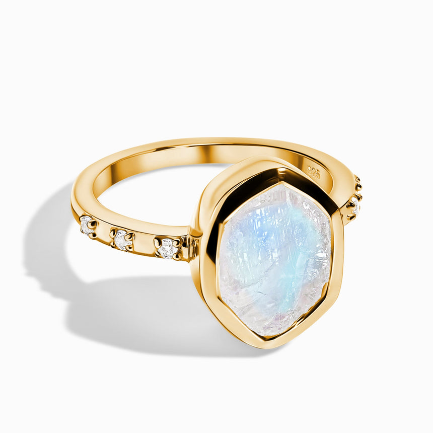 Moonstone Rings by Moon Magic | Worldwide Delivery