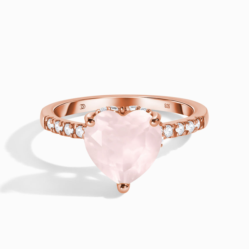 Rose Quartz Jewelry by Moon Magic | Shop Rose Quartz Rings