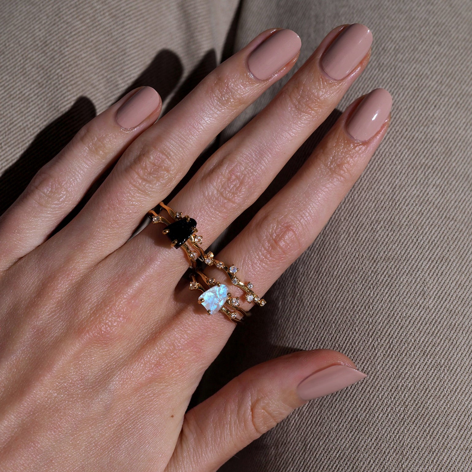 Flow Ring & Stardust Band – Moon Magic