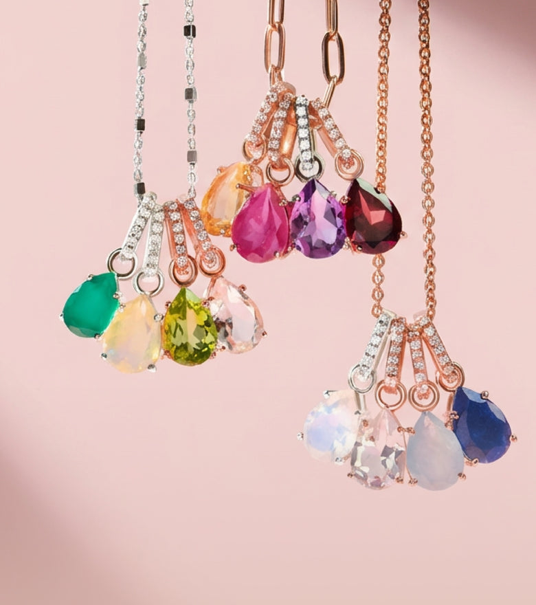 Raw Crystal Jewelry by Moon Magic | Worldwide Delivery
