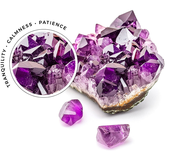 Raw Crystal Ring - Petite Amethyst – Moon Magic