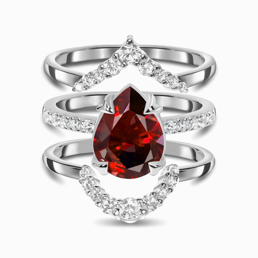 Garnet Jewelry – Moon Magic