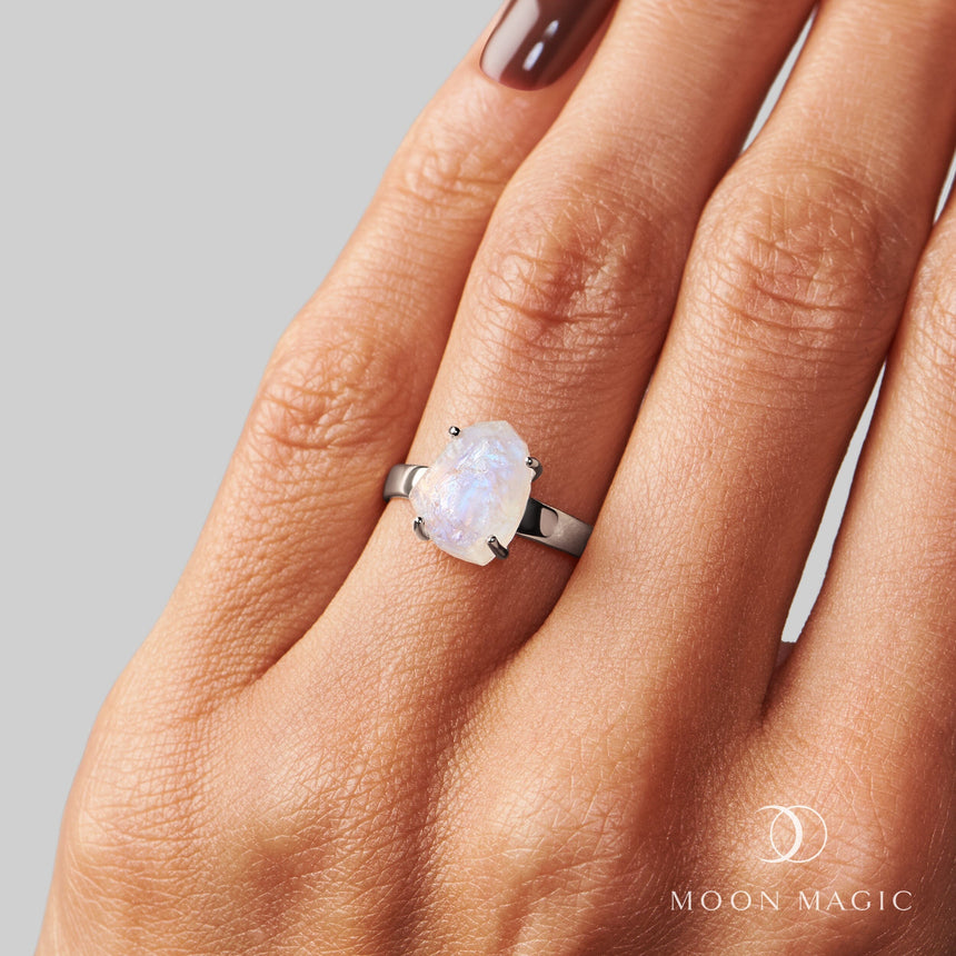 Moonstone Rings by Moon Magic | Worldwide Delivery
