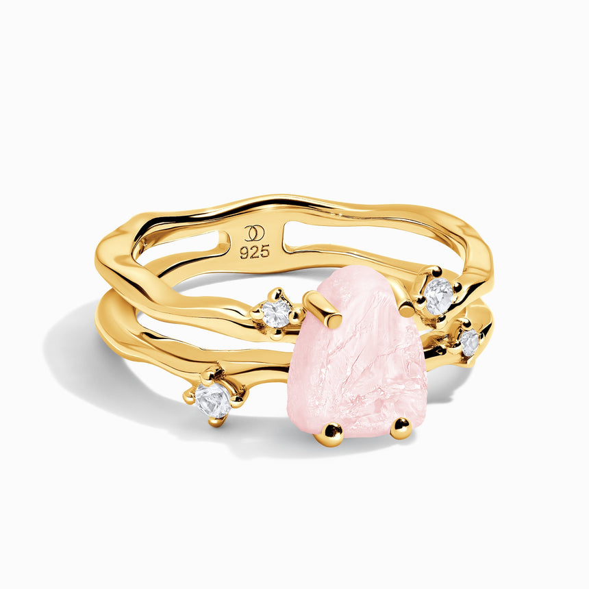 Rose Quartz Jewelry by Moon Magic | Shop Rose Quartz Rings